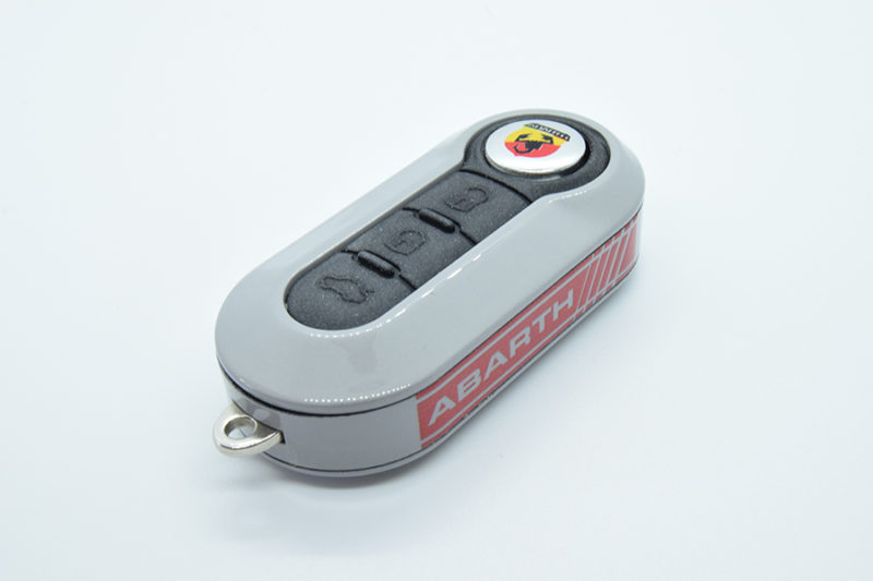 Abarth Flip Key Customisation – Phoenix Bespoke Keys