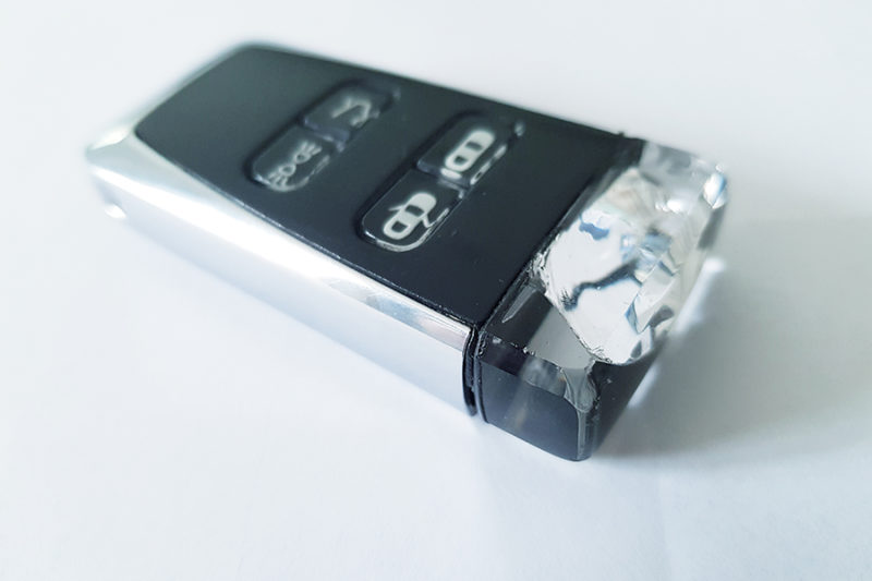 Stratus White Aston Martin Glass Key Repair & Upgrade – Phoenix Bespoke ...