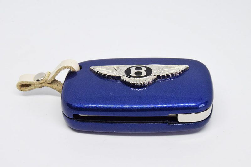 Moroccan Blue Bentley Arnage Flip Key Upgrade – Phoenix Bespoke Keys