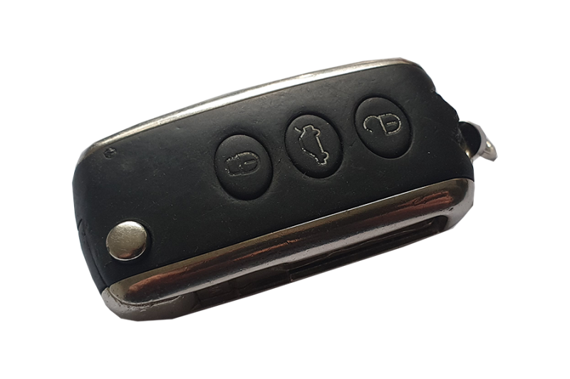 Grey Violet Bentley Continental GT Flip Key – Phoenix Bespoke Keys