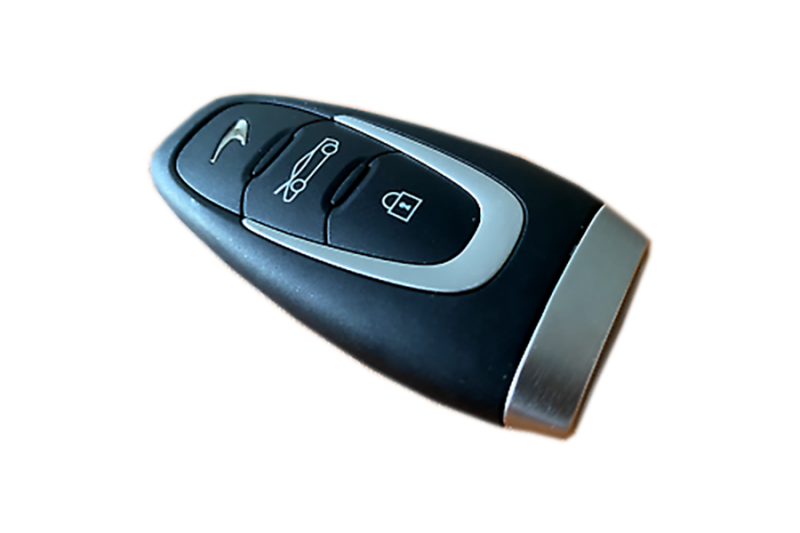 Forged Carbon Fibre Effect McLaren Artura Key – Phoenix Bespoke Keys